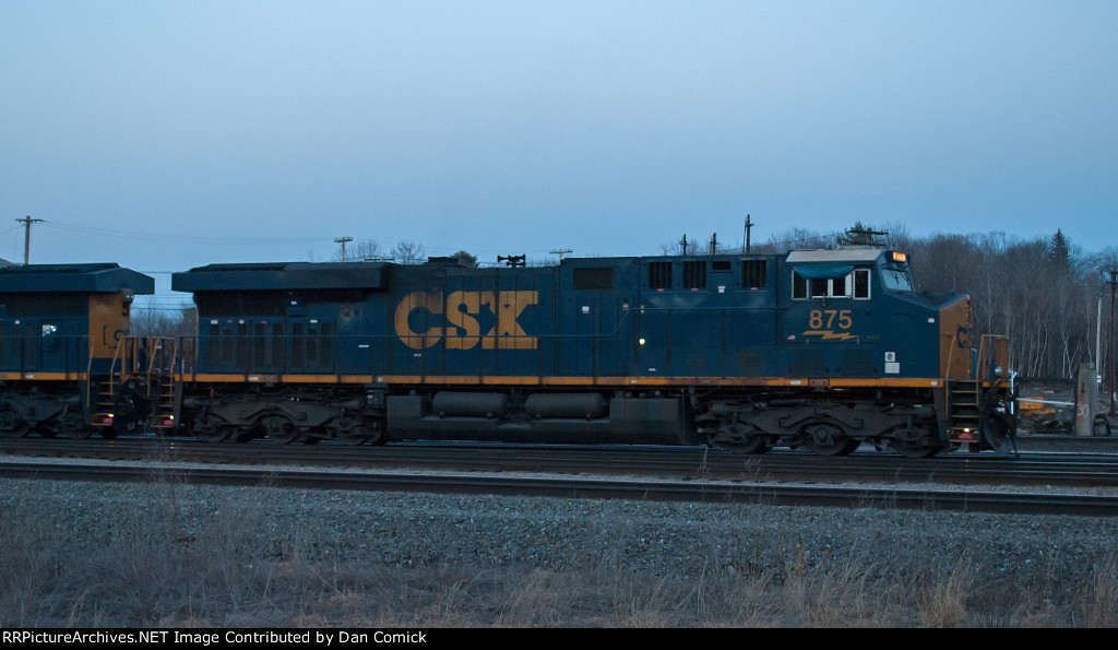 CSX 875 - 4/3/2014